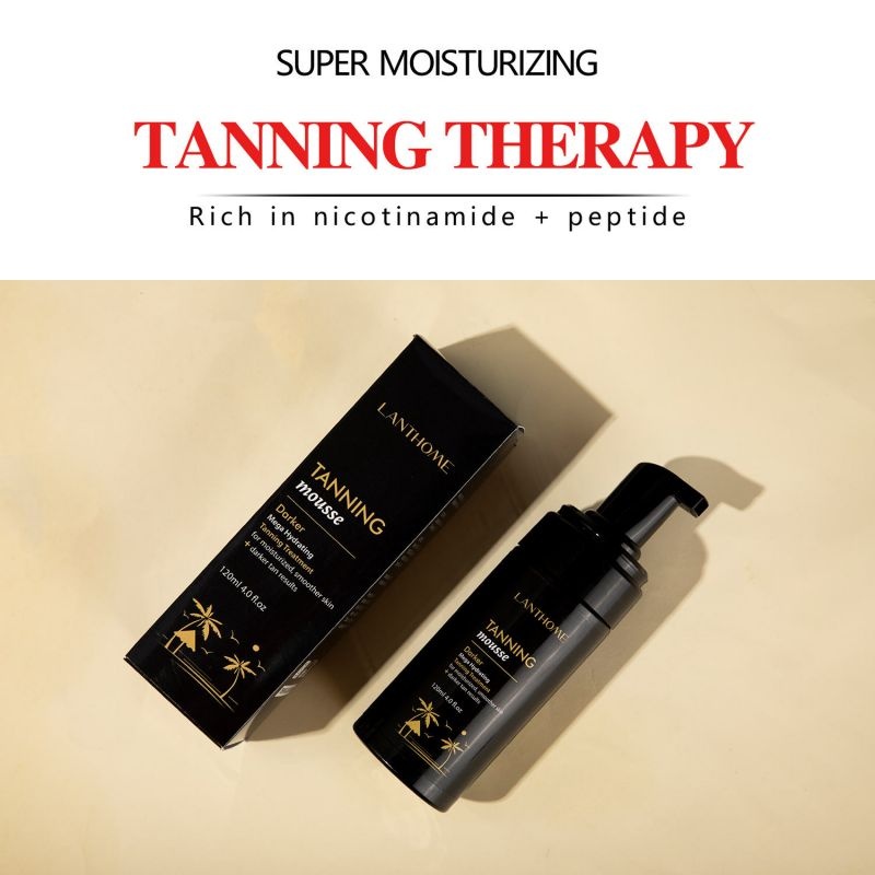 Fake Tan Mousse Gradual Tanning Moisturiser Indoor Self Tanning Lotion ...