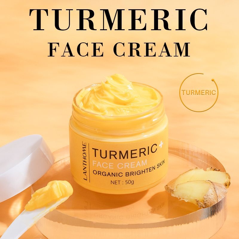 Organic Natural Acne Treatment Turmeric Facial Cream Skin Whitening ...
